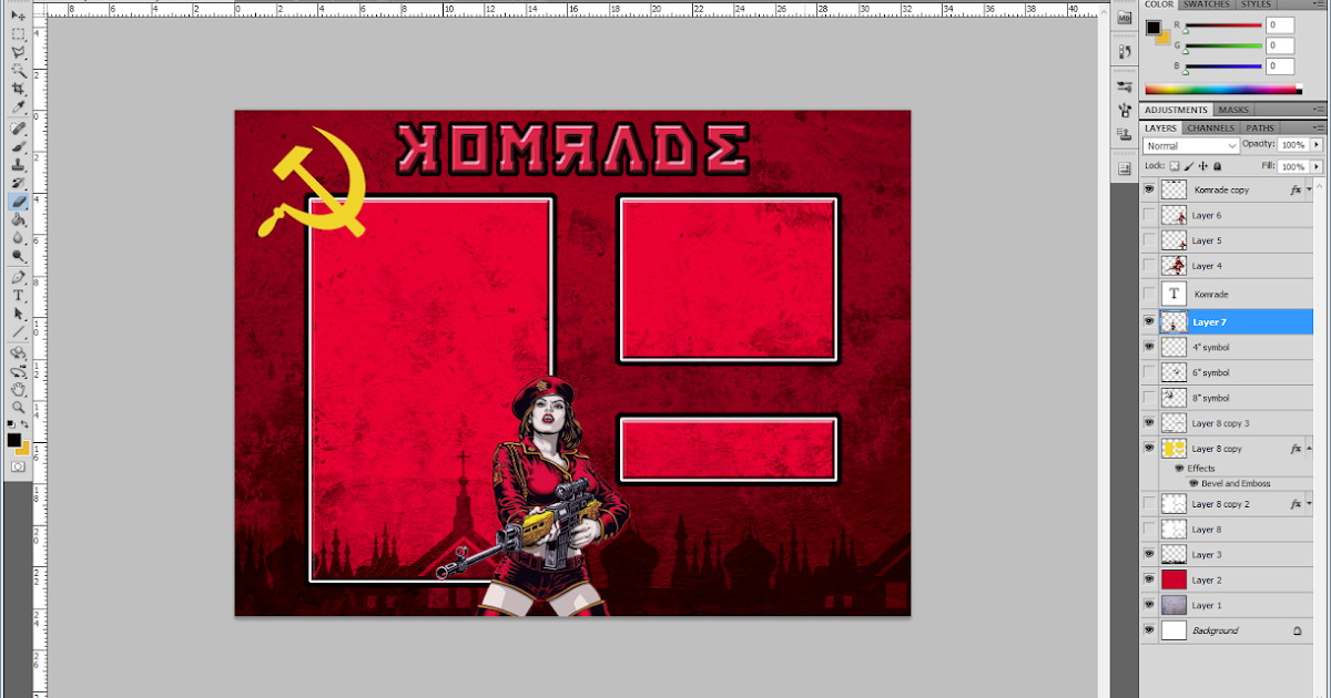 Mala Layouts By Mike: KOMRADE MaLa Layout