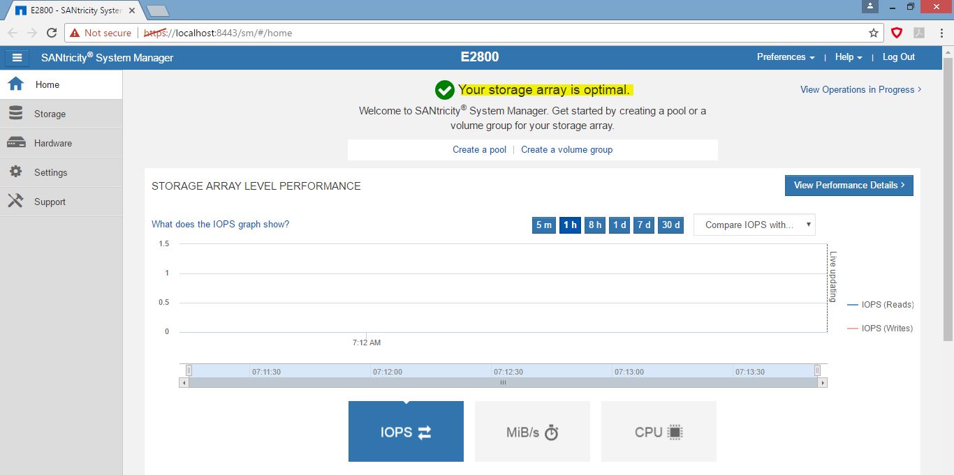 Remote Infrastructure Management Netapp Ef Series New Santricity System Manager
