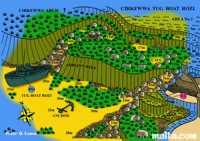 Scuba Diving Is Life: Tugboat Rozi Malta
