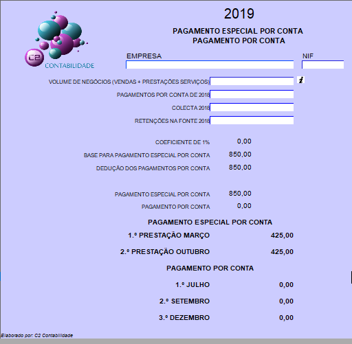 2019 ~ C2 CONTABILIDADE