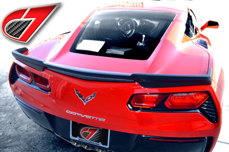 2015 z06 rear spoiler: Full 2015 Z06 Rear Spoiler for a Complete Car