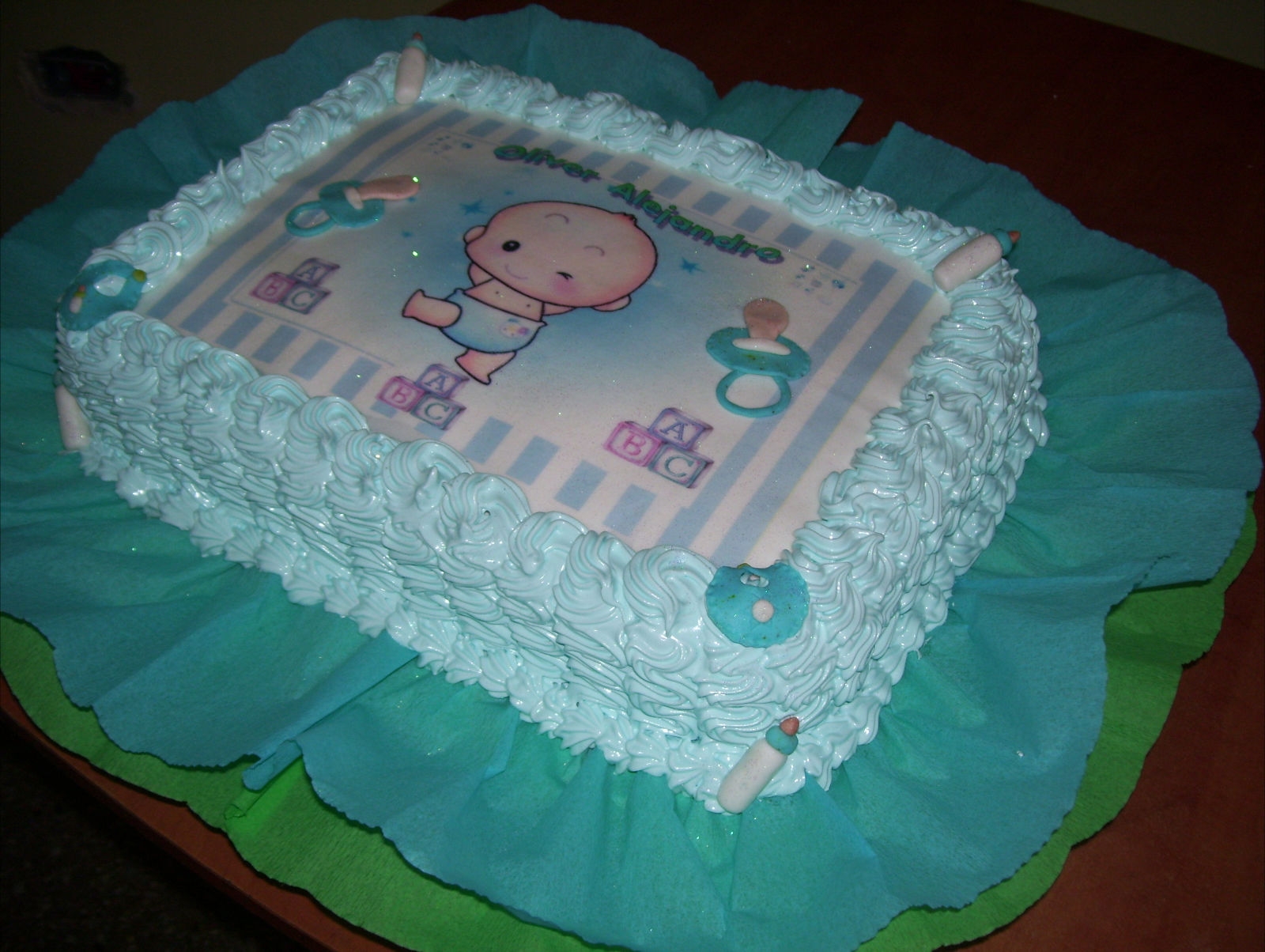 Decoración torta de baby shower - Imagui