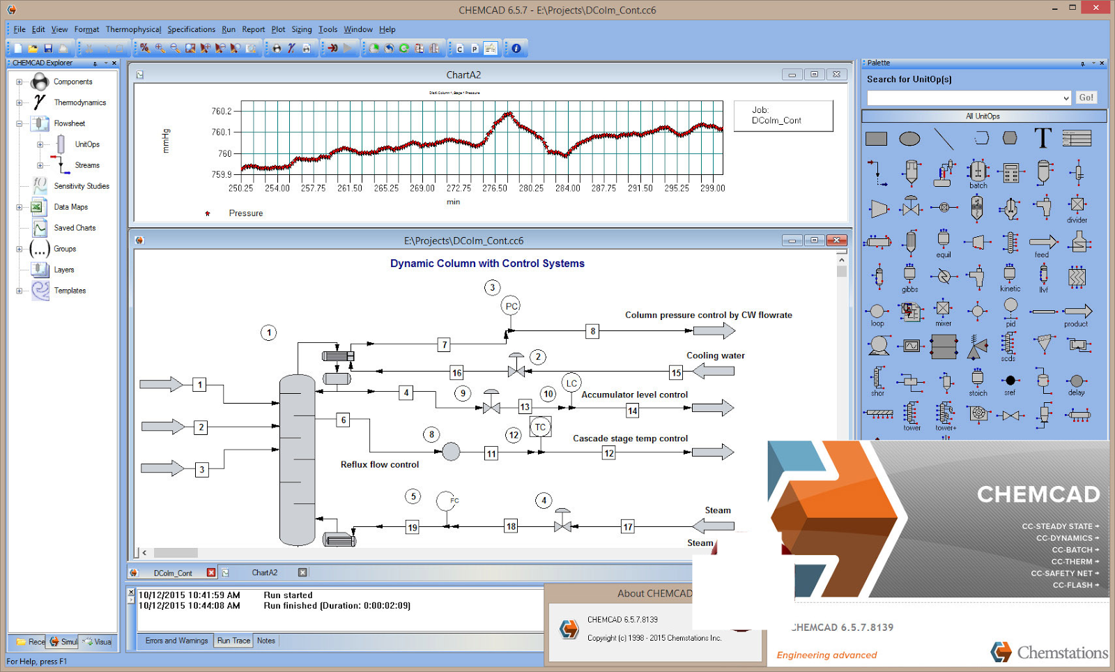 Chemstations CHEMCAD Suite v6.5.7 ~ Simulación de Procesos Químicos