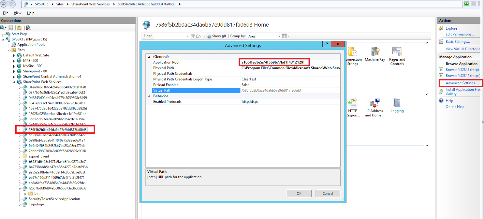 Sharepoint Connoisseur How To Resolve The Requested Service Port
