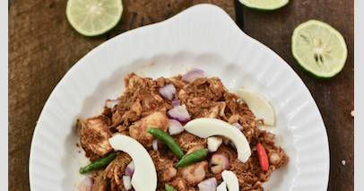 Indonesian Medan Food: Anyang Ayam Kampung, khas Rantau Prapat