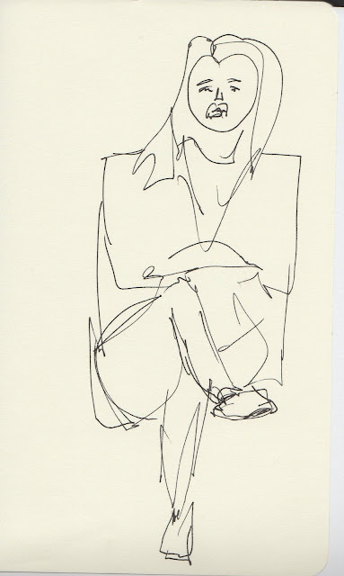 Scribbling With Spirit: Sketching a Live Theatre Performance