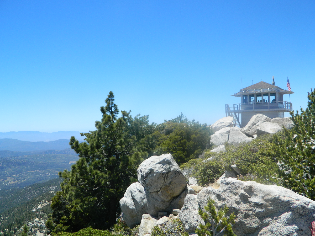 Postcards from Idyllwild: Opening of Tahquitz Peak Fire Lookout Tower