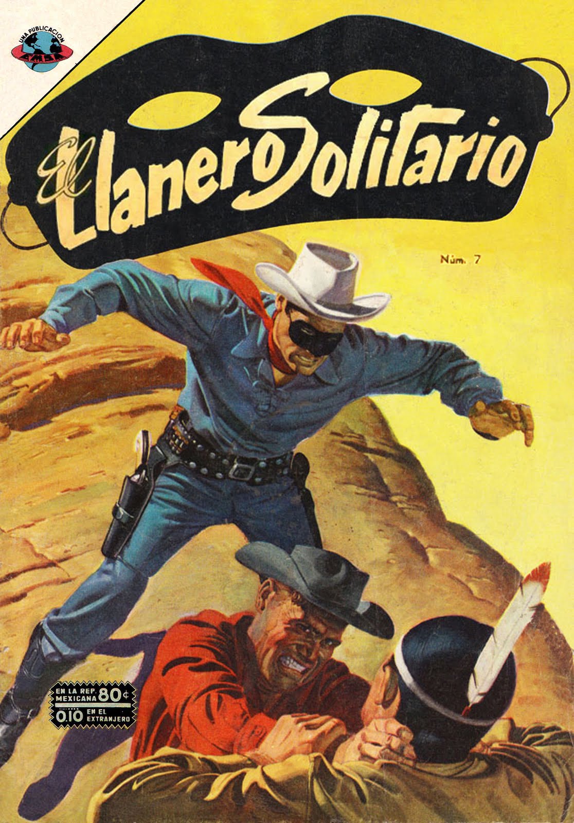Western Comics Chejov: El Llanero Solitario Nº 007