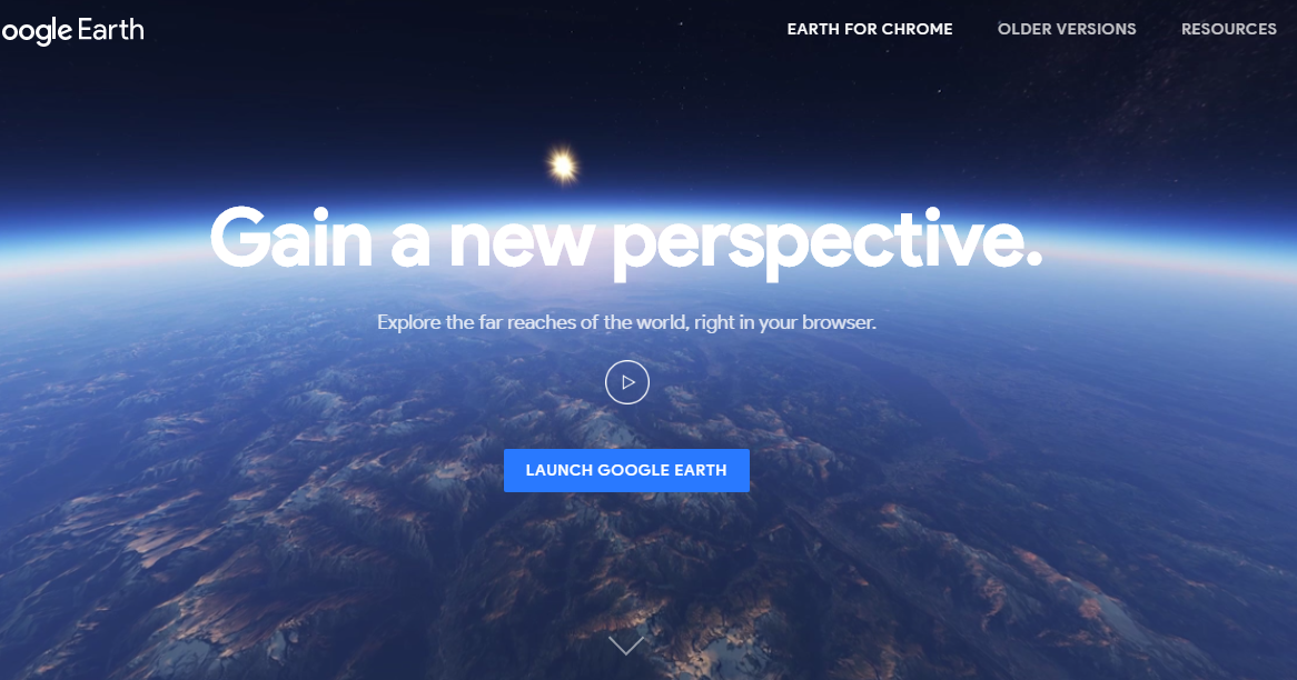 Time to Talk Tech : New Google Earth in Chrome Browser just in time for ...