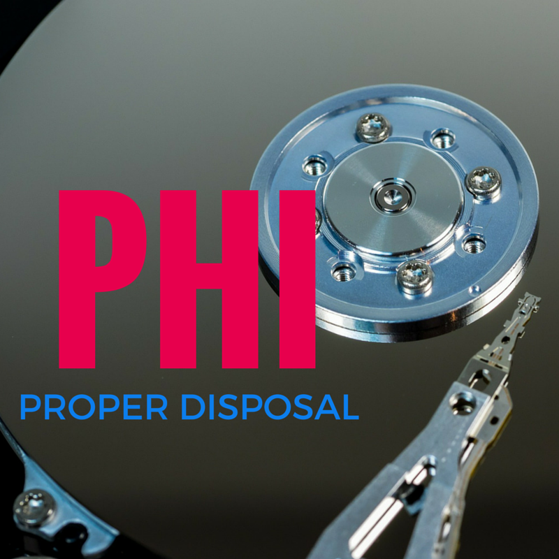 Healthcare Compliance Solutions, Inc.: Proper Disposal of PHI