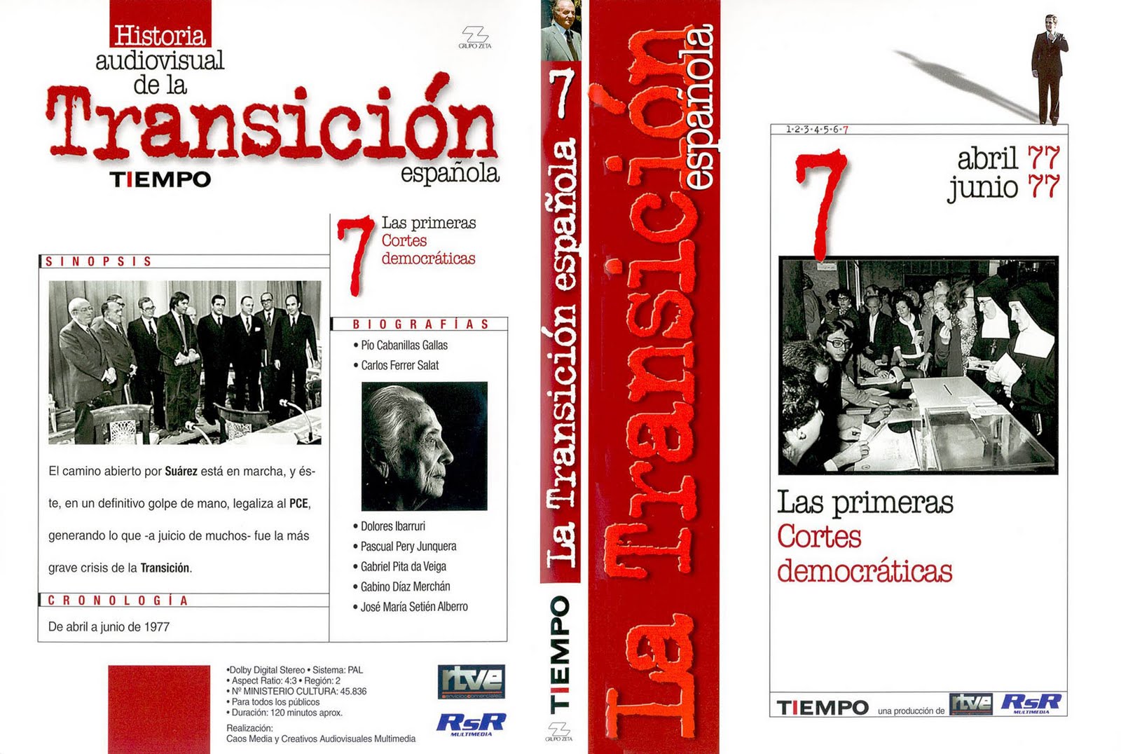 Arbolet Frondós: La Transición Española RTVE (1993) Capitulo 7/14 Juan ...