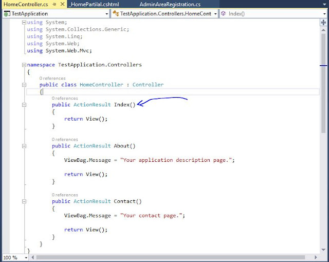 Partial View in Asp.Net MVC - MVC Arena (ASP.Net)