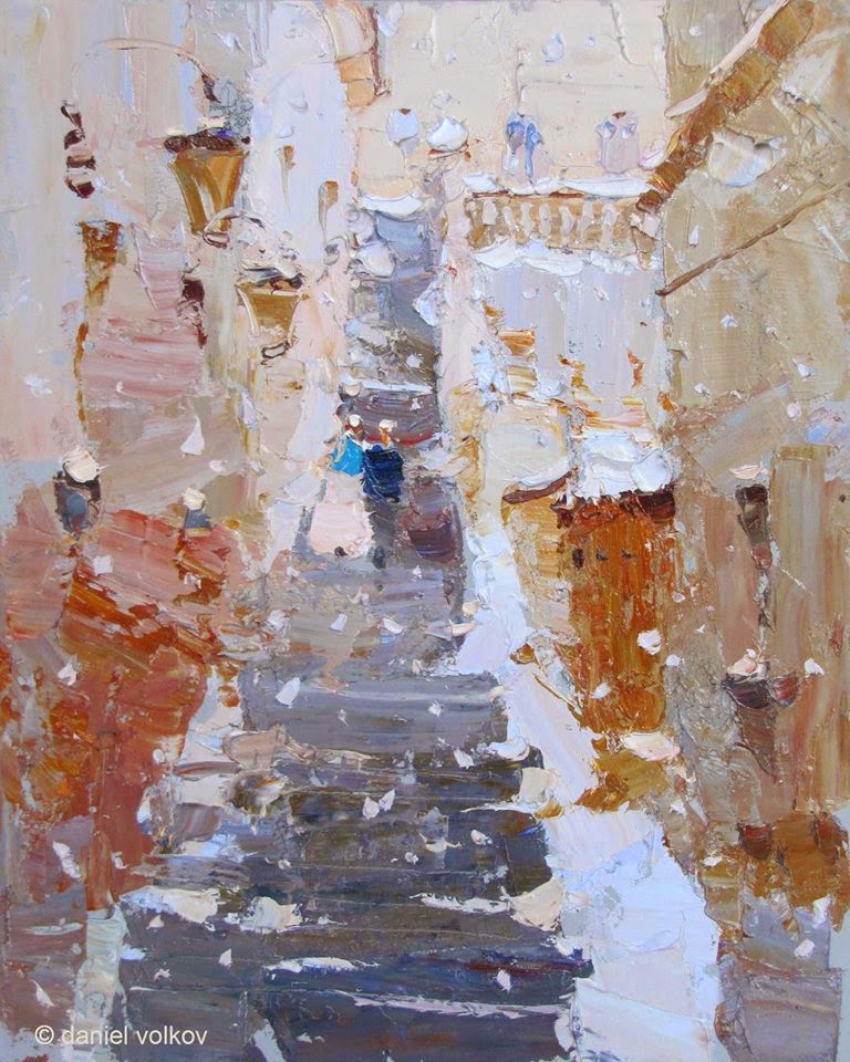 Даниил Волков/Daniil Volkov, 1974 | Abstract Impressionist painter ...