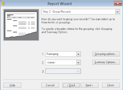 Cara Membuat Report di Visual Foxpro - Qualov