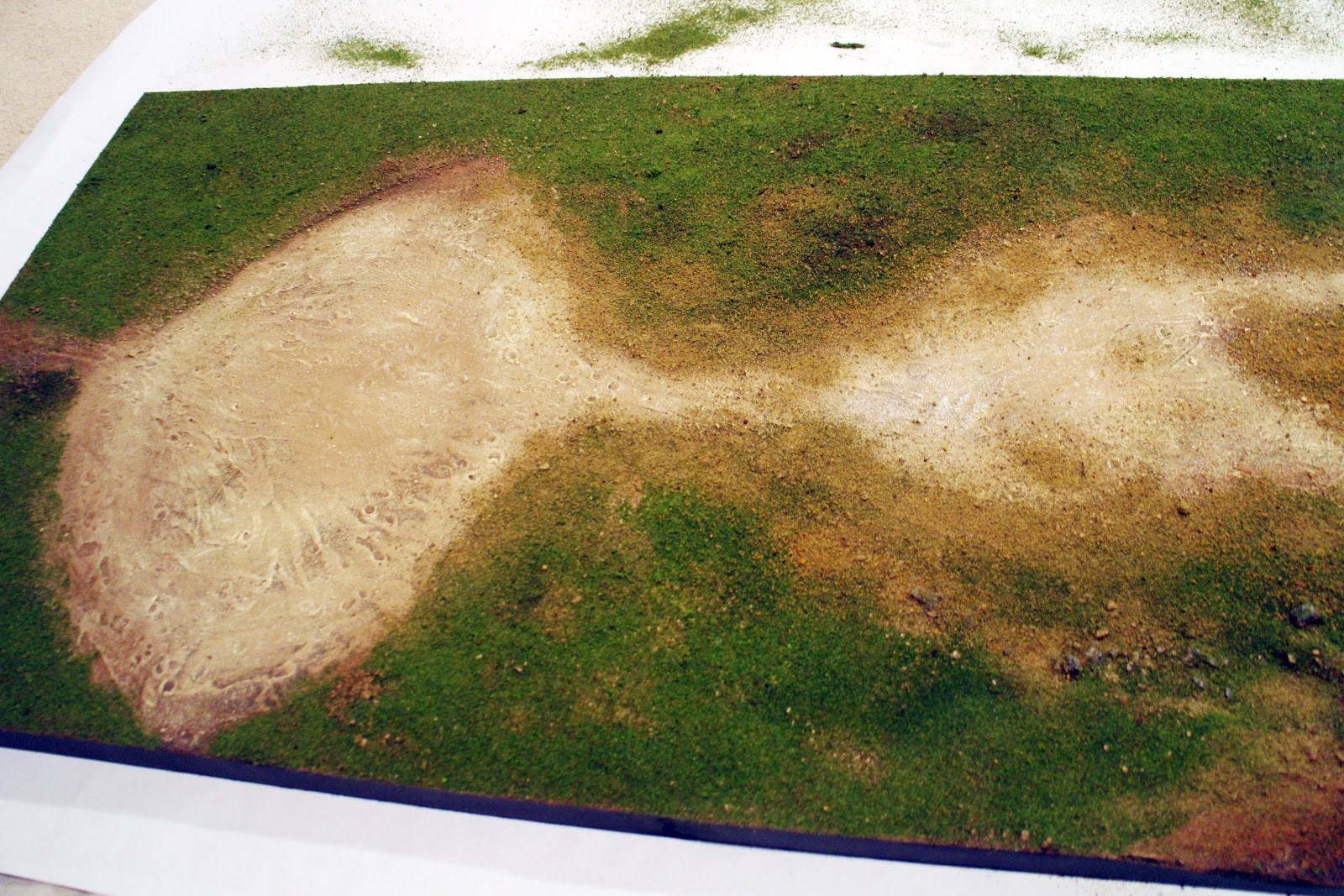 1000 Foot General: Making Terrain Boards Part 6: Grass and Vegetation