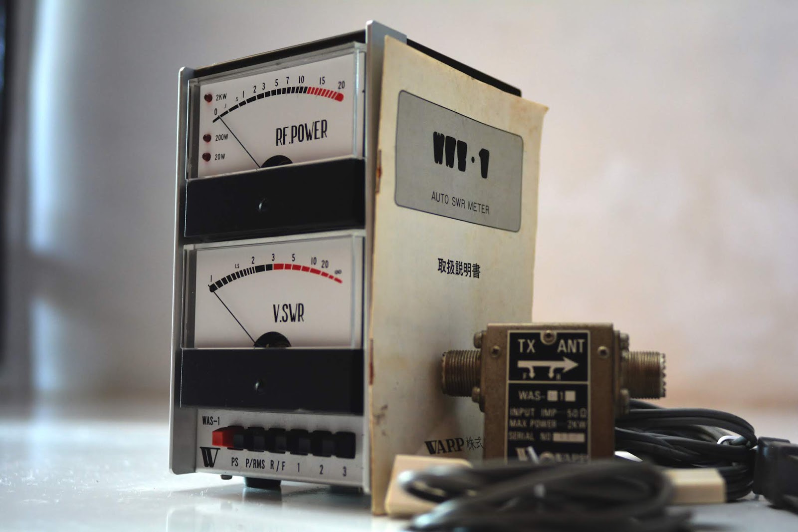 VINTAGE RADIO : Auto SWR METER | WARP -1 JAPAN