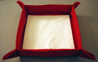 Crafty Christmas Club: Napkin Basket Tutorial