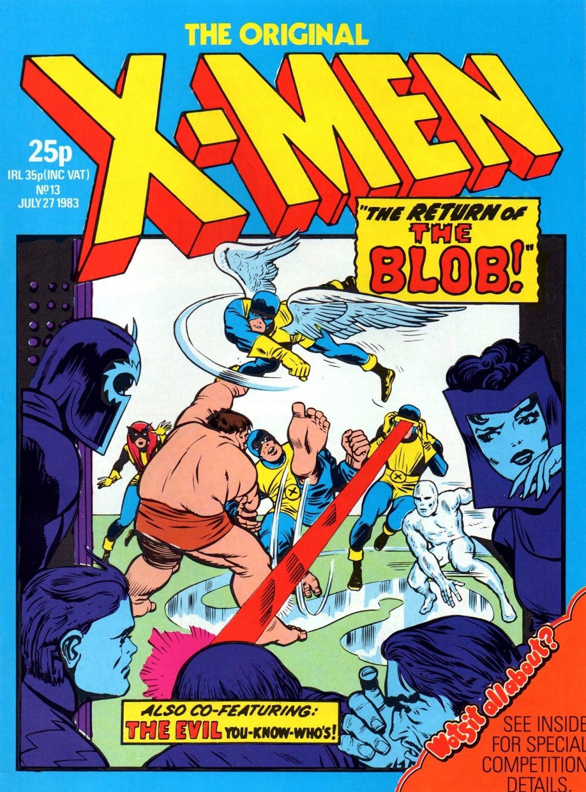 CRIVENS! COMICS & STUFF!: PART TWO OF THE ORIGINAL X-MEN COVER GALLERY...
