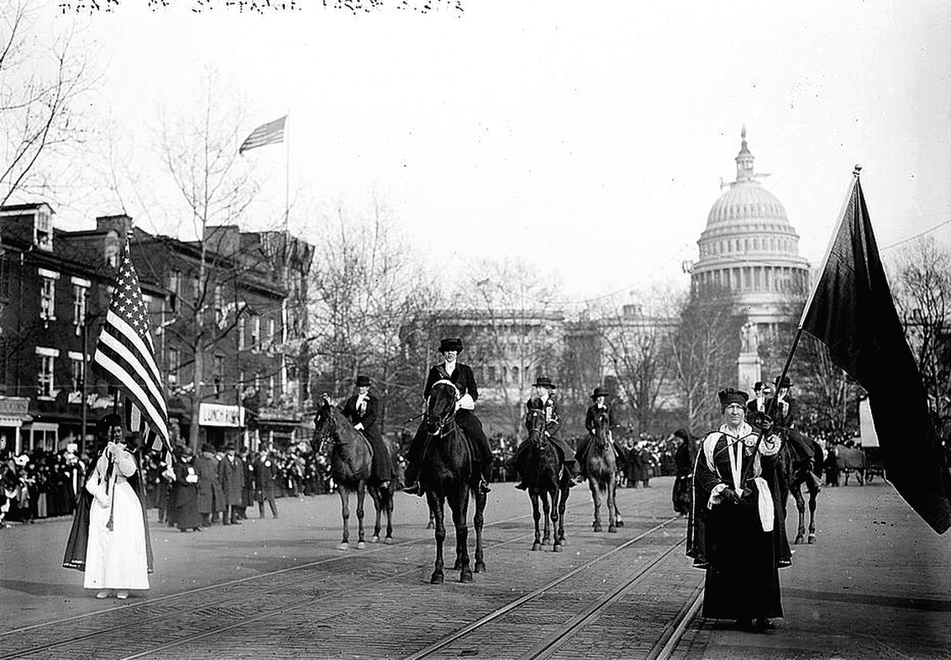 Women's history Month, Suffrage Parade Public Domain Clip Art Photos ...