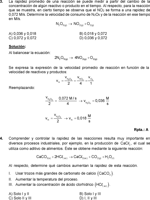 CINÉTICA Y EQUILIBRIO QUÍMICO PROBLEMAS RESUELTOS