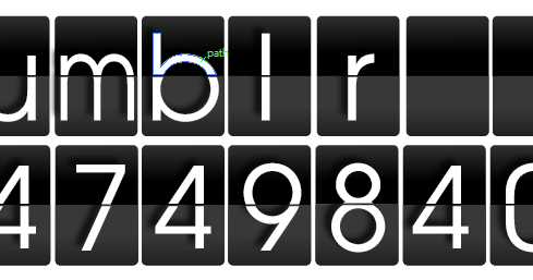 Matt's FDA Media Design Blog: FlipBoard Font Effect