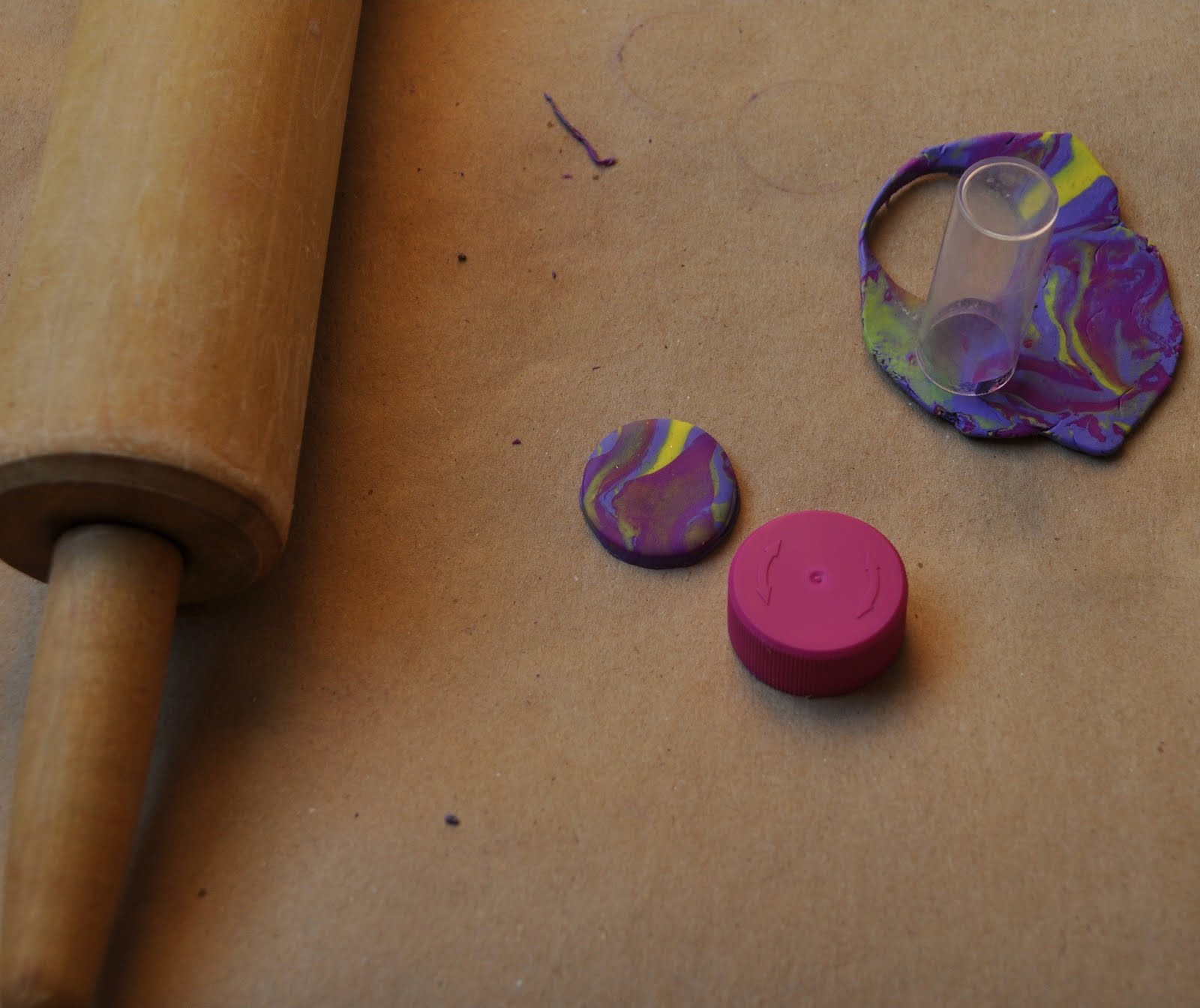 Art with Kids: How to Make Buttons with Polymer Clay