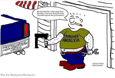 Today with J P Ronan: redneck cartoon