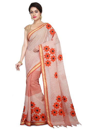 Guide of Top 20 Embroidery Sarees Design For 2019 That Give A Princess Look