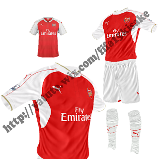 FIFA by Kisake: ARSENAL HOME KIT 15-16