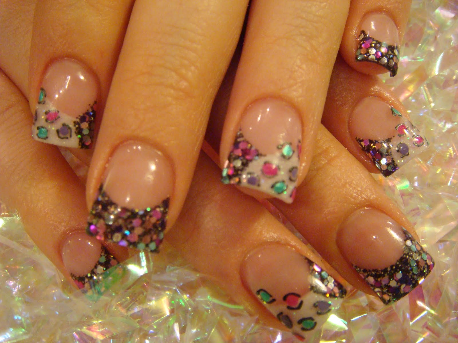 Nail Art: NEON SEQUIN NAILS AND MORE