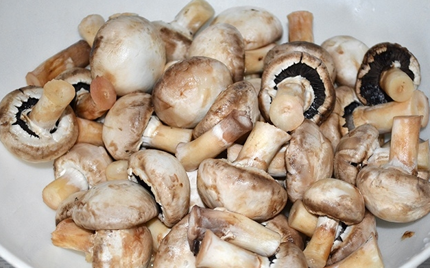 Makarona me kerpudha, proshut dhe domate. - Recete gatimi