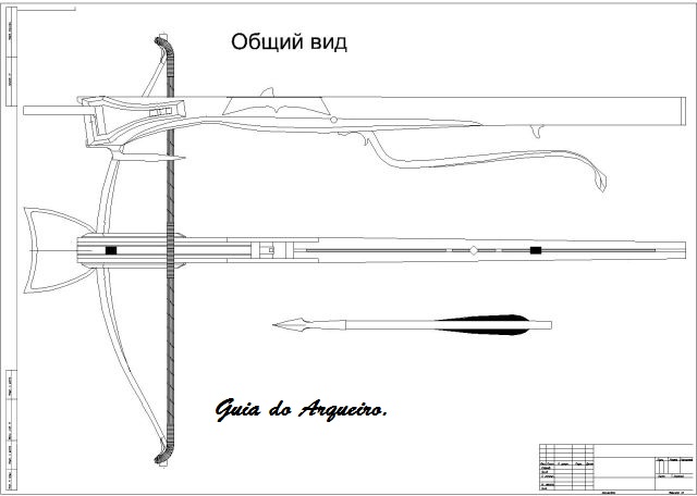 Guia do Arqueiro : Como fazer uma Besta - Balestra