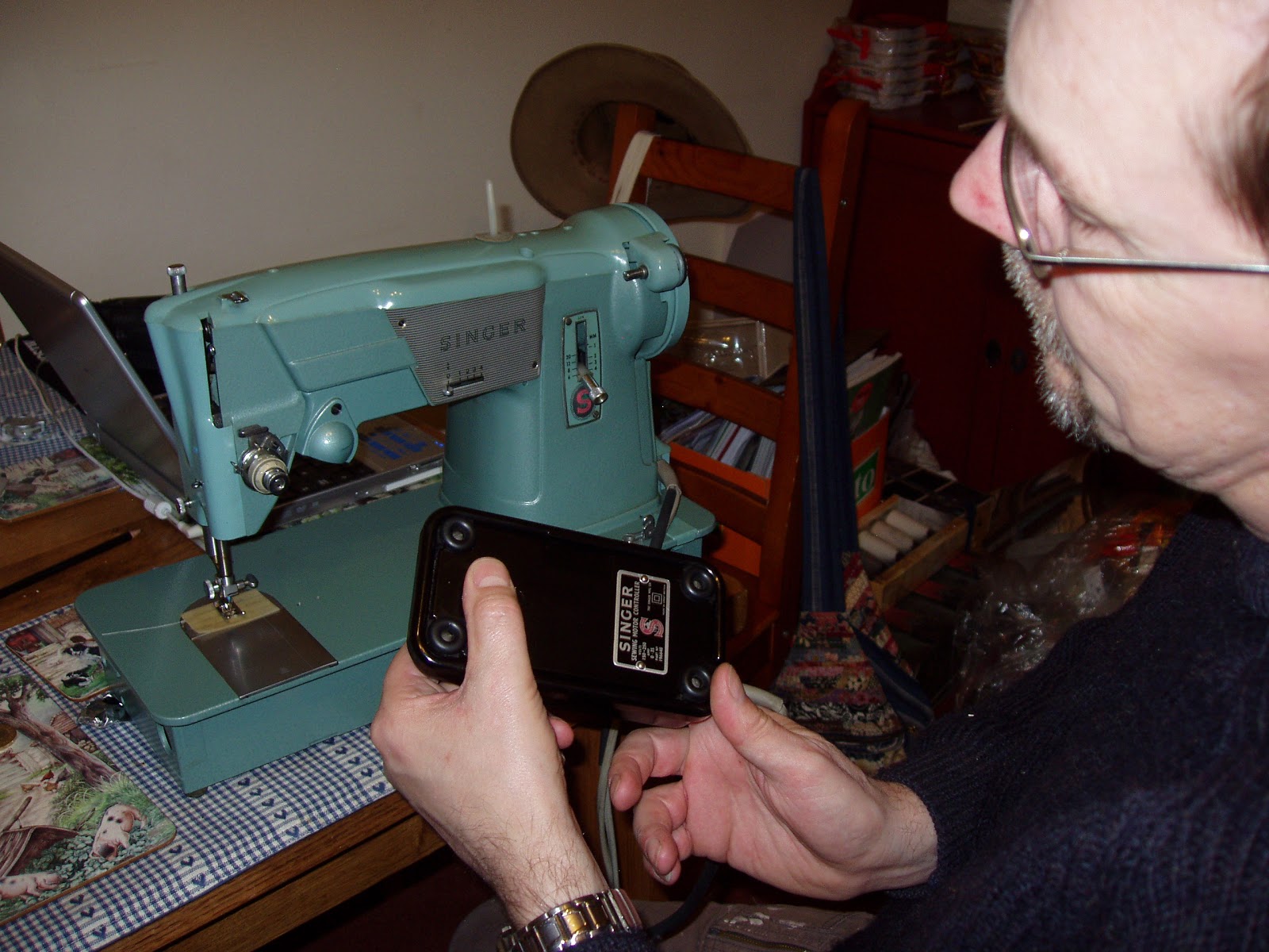 sashiko and other stitching: Sixties Singers - 327K & 328K