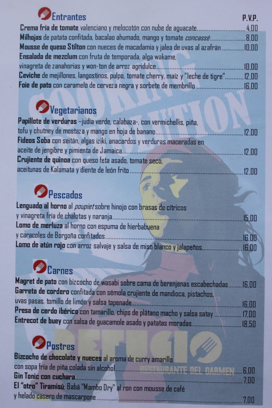 RESTAURANTE EL REFUGIO. VALENCIA