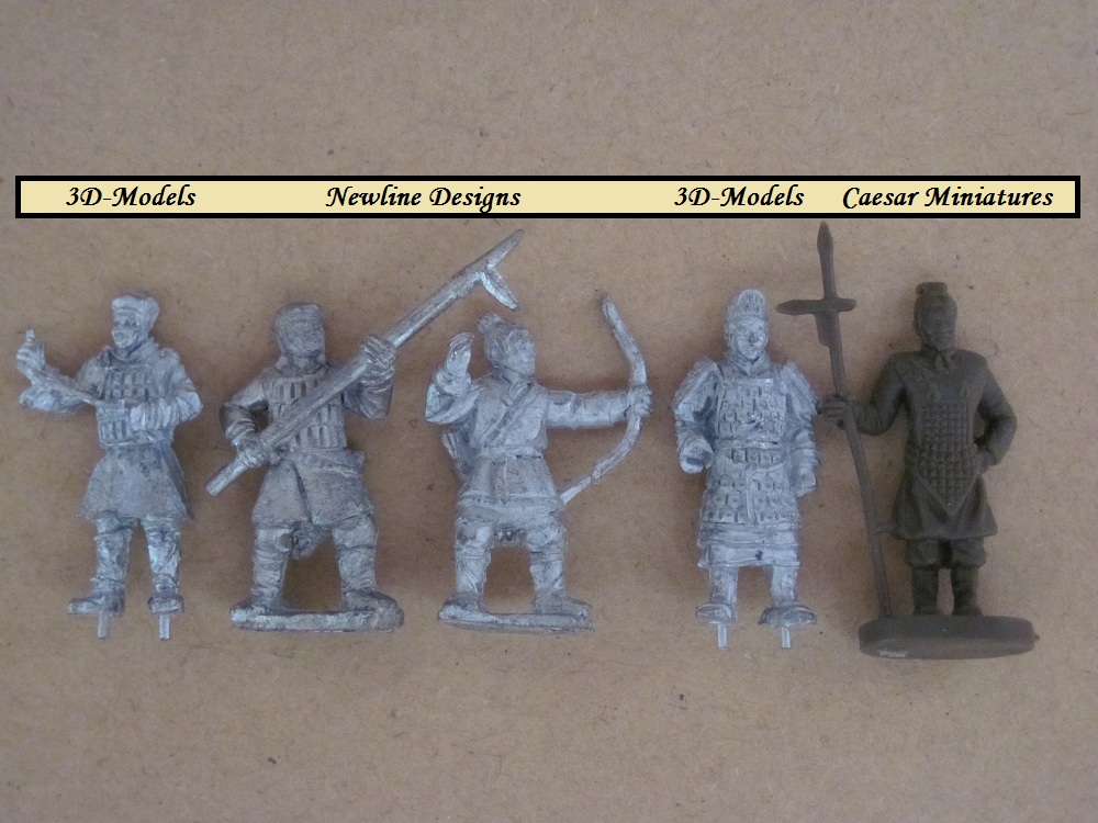 Tom's Miniatures in 1/72: Han Chinese - Different Manufactures