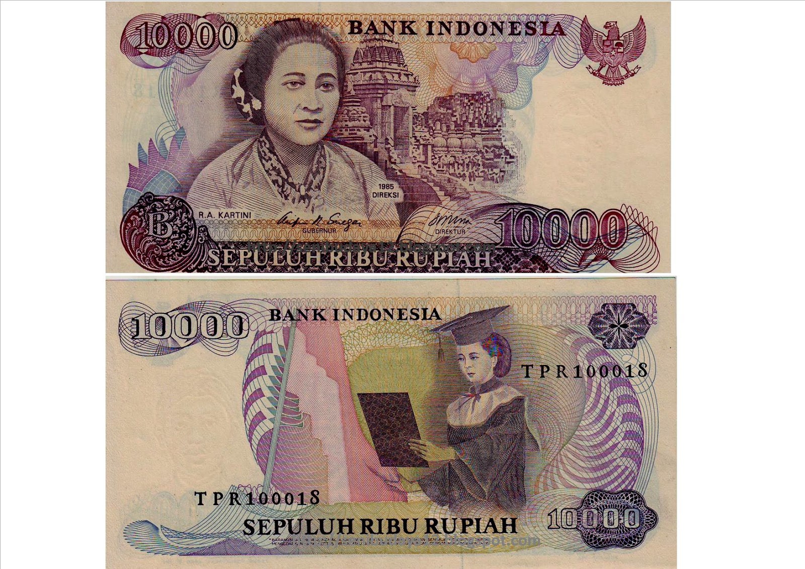 Uang Kertas Rupiah di masa 1960 Sampai Masa Kini