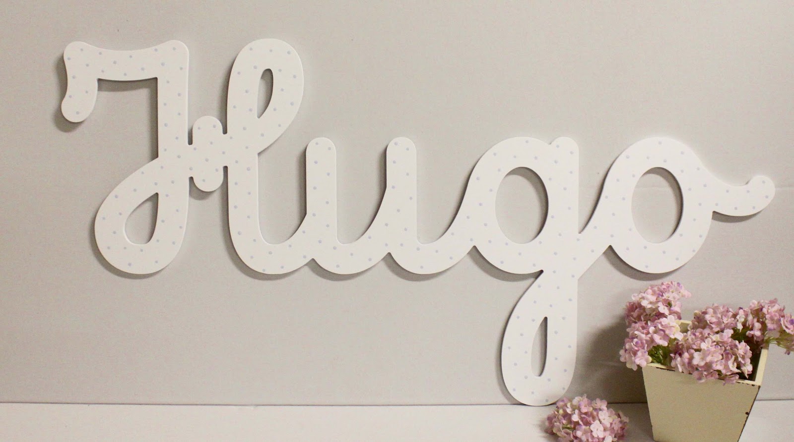 letras y nombres para decorar habitaciones infantiles