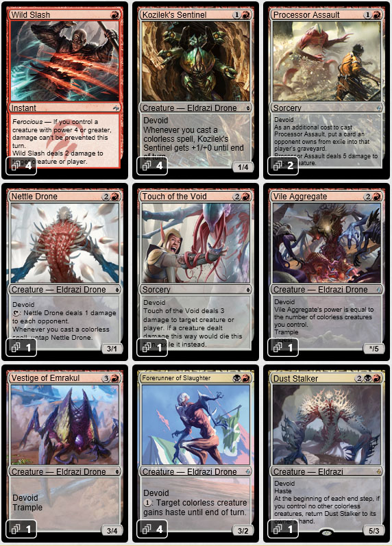 Magic the Gathering Adventures: [Standard] Red Black Eldrazi