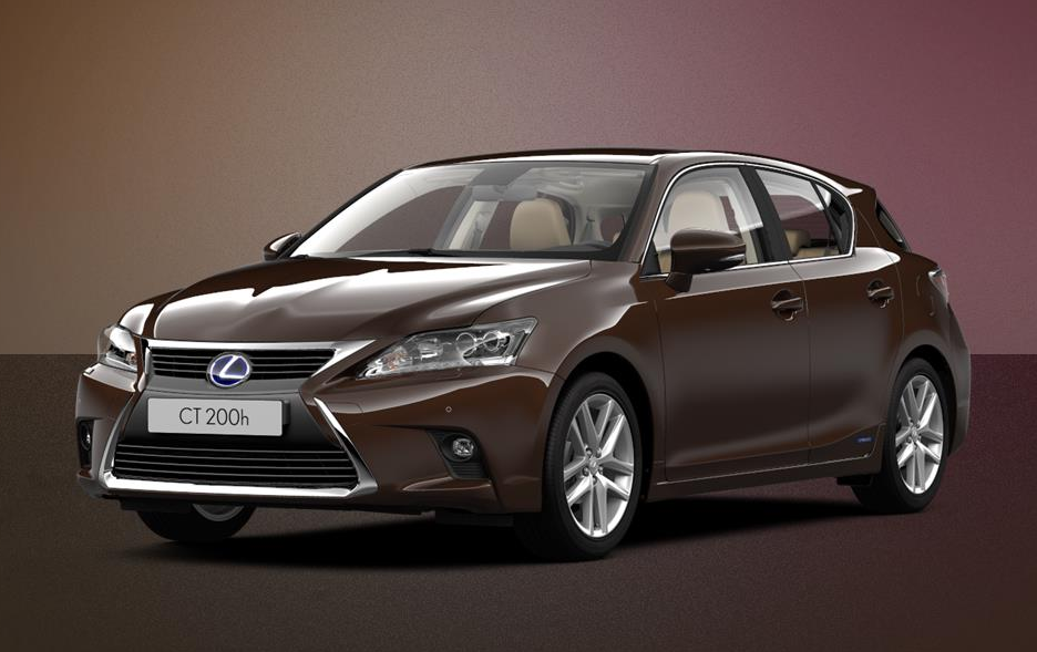 Lexus CT Restylée (2014 à 2020) - Couleurs