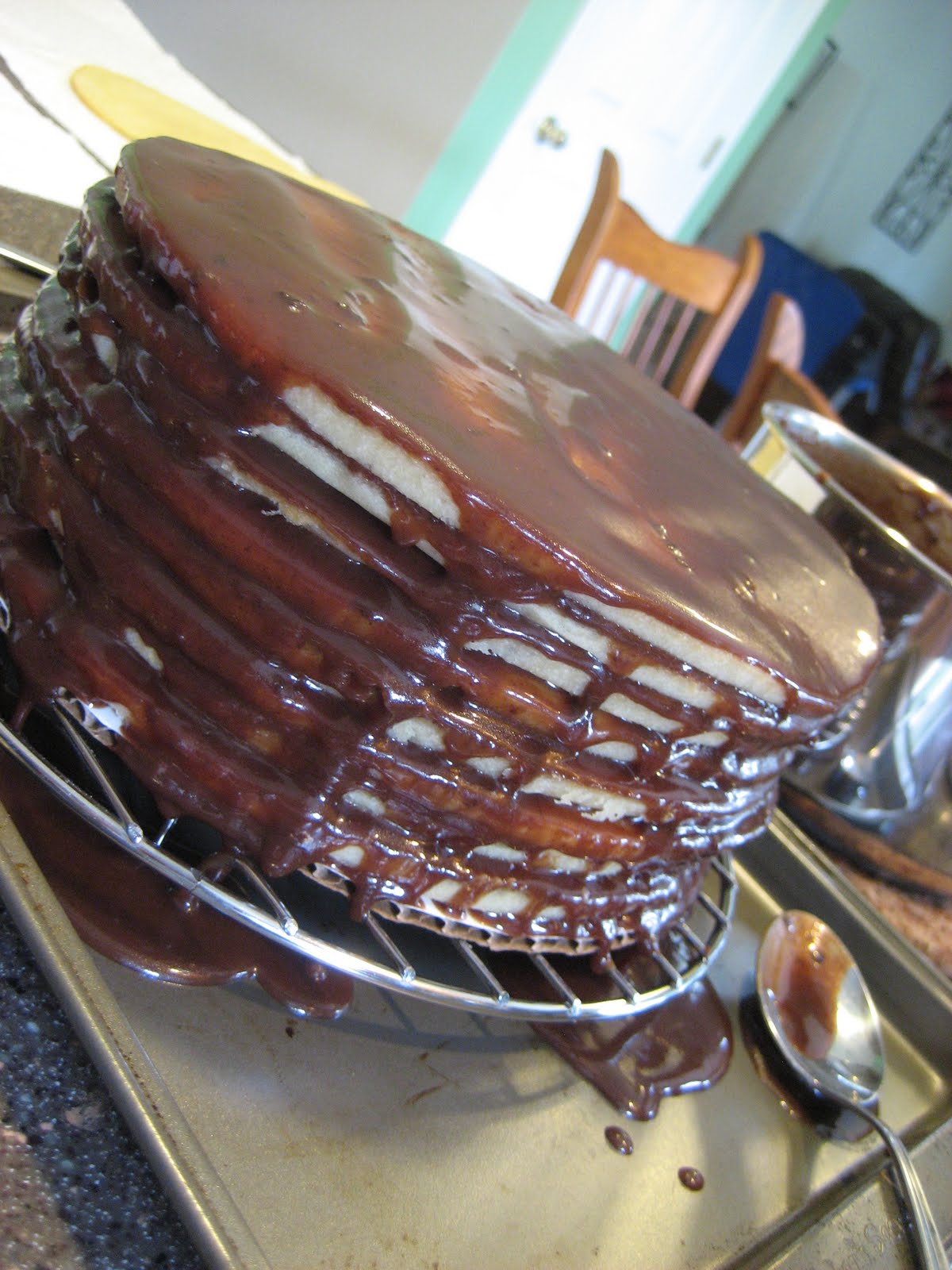 Teacher, Baker, Gourmet Meal Maker: A 12-Layer Cake ~ An Amazing Dessert!