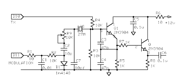 VU2ESE's radio experiments: Simple RTTY Transmitter with Arduino