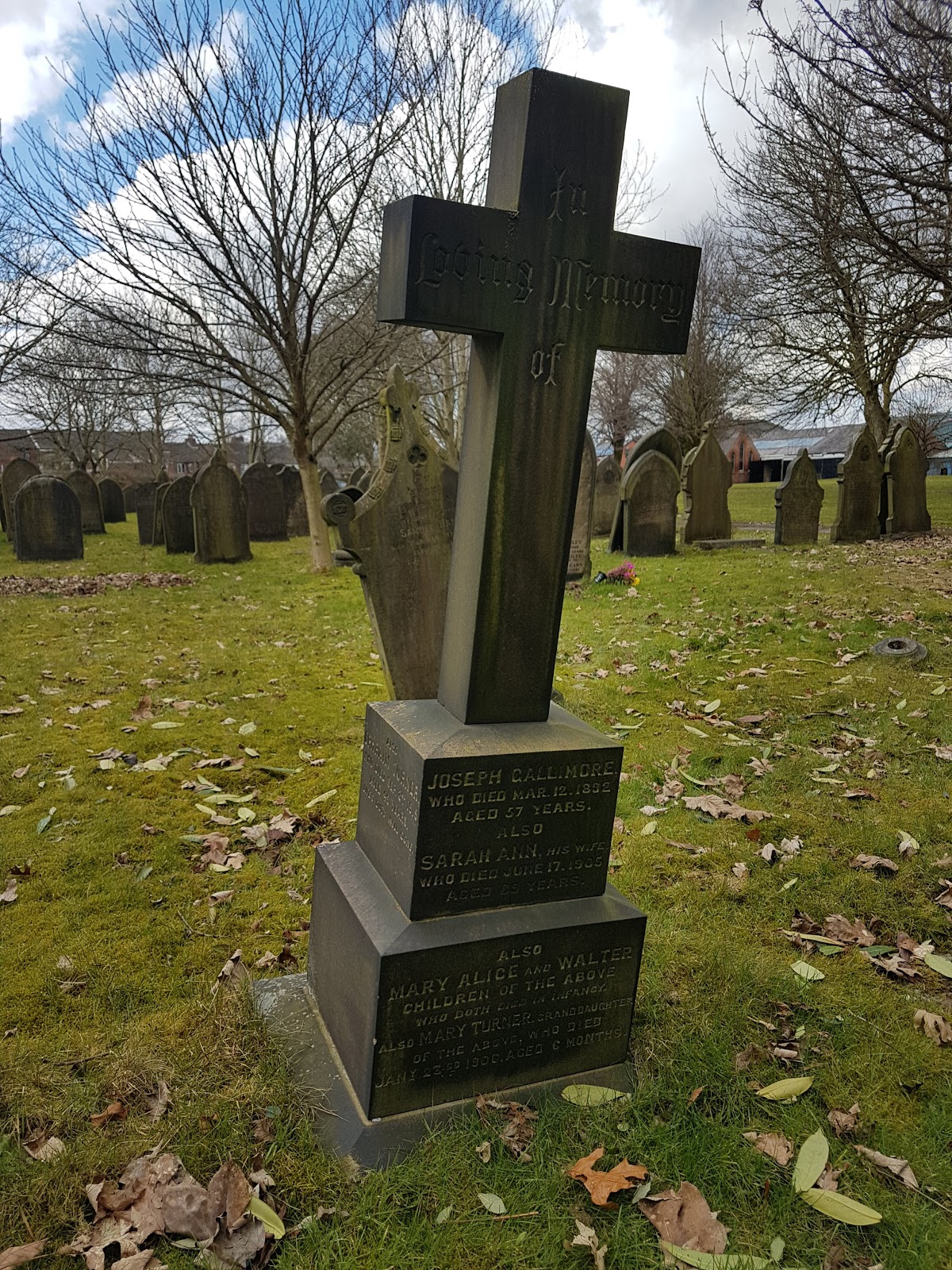 War Graves and Memorials: Stockport Cemetery and Crematorium.