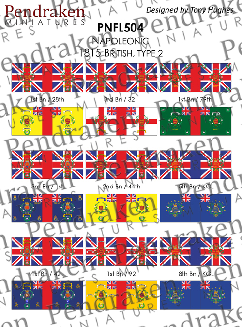 10mm Wargaming: New Napoleonic Flags from Pendraken Miniatures