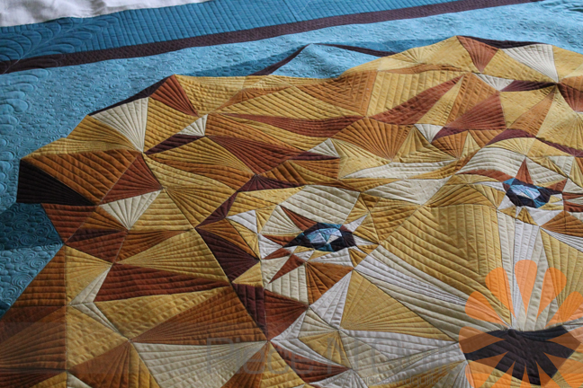 Piece N Quilt: The Lion Quilt - Custom Machine Quilting by Natalia ...