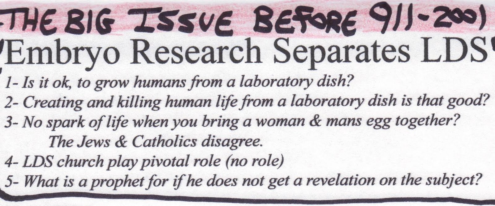 Book of Mormon Speaks from the Dust: BIG Issue before 911-2001 Embryo ...