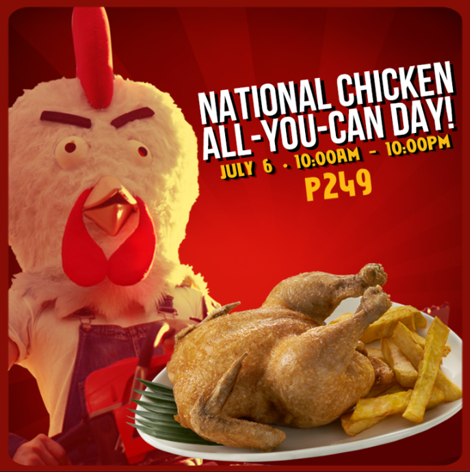 Manila Shopper: Max's National Chicken-All-You-Can Day: July 6 2017