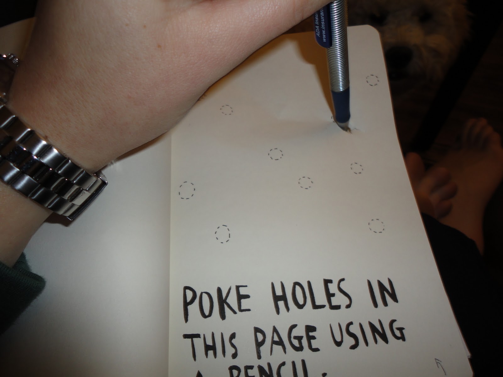 Anne and Harms Wreck this Journal: Getting around to finally posting ...