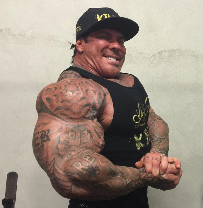 Rich Piana: así luce el físicoculturista que se inyecta esteroides ...
