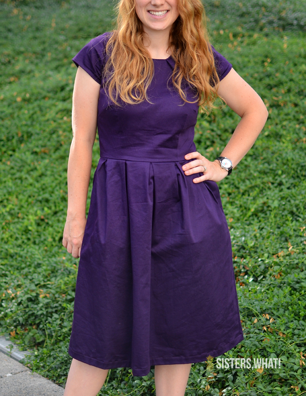 DIY Pleated Dress - a Sewing Tutorial - Sisters, What!