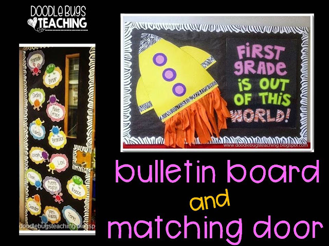Doodle Bugs Teaching {first grade rocks!}: Back to School Bulletin ...